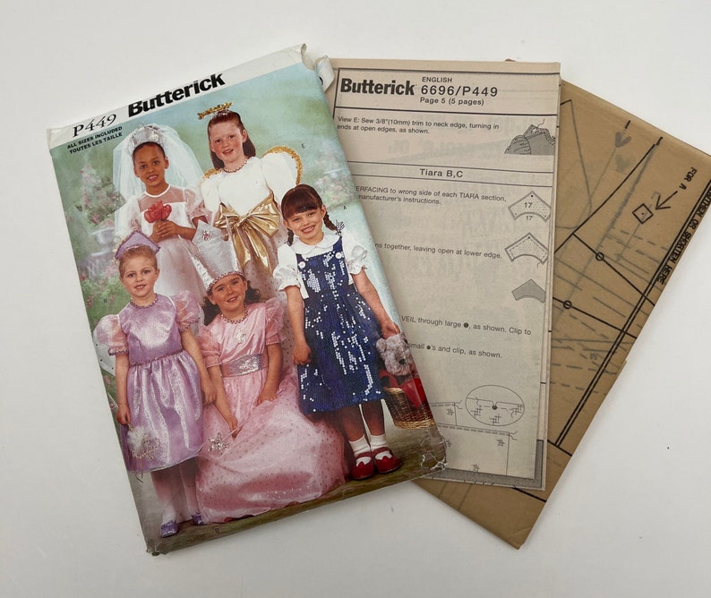 Early 2000s Children's Costume Dresses Pattern Angel - Etsy UK