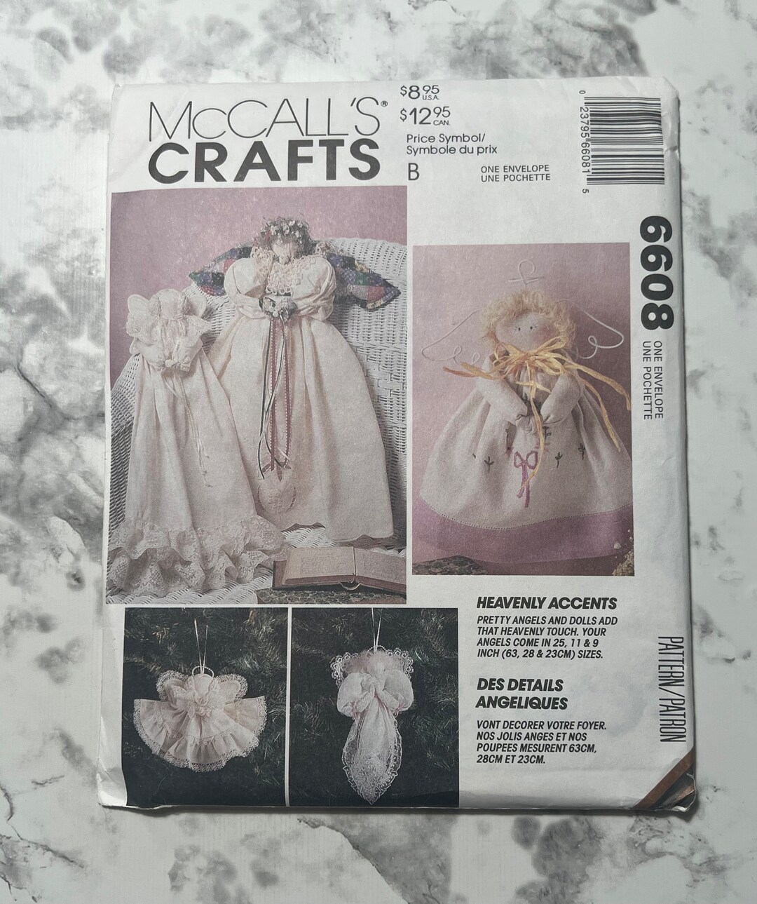 90s Heavenly Accents Pretty Angels and Dolls Pattern That Add That ...