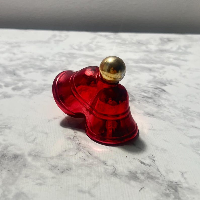Vintage Collectible Avon Red Christmas Bells Sweet Honesty Cologne ...
