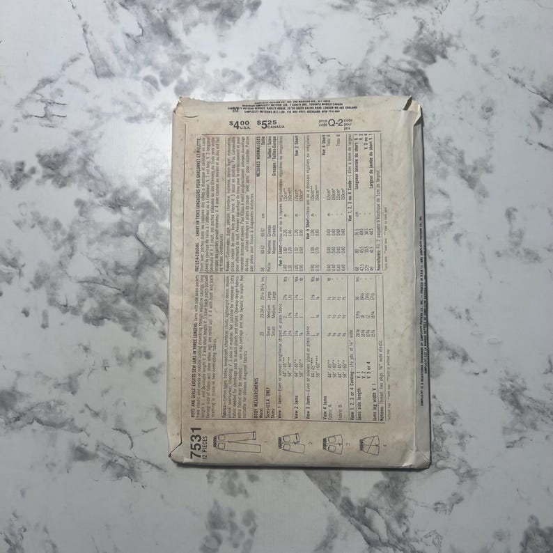 80s Boys' and Girls' Easy to Sew Jams Pattern in 3 Lengths, Kids ...