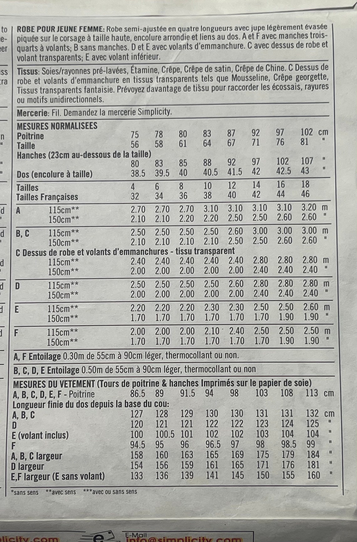 Early 2000s 6 Made Easy Misses' Dress Pattern, Easy Dress Pattern With ...