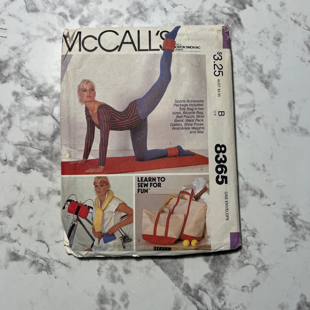 80s Learn to Sew for Fun Sports Accessory Package Pattern, Ankle ...