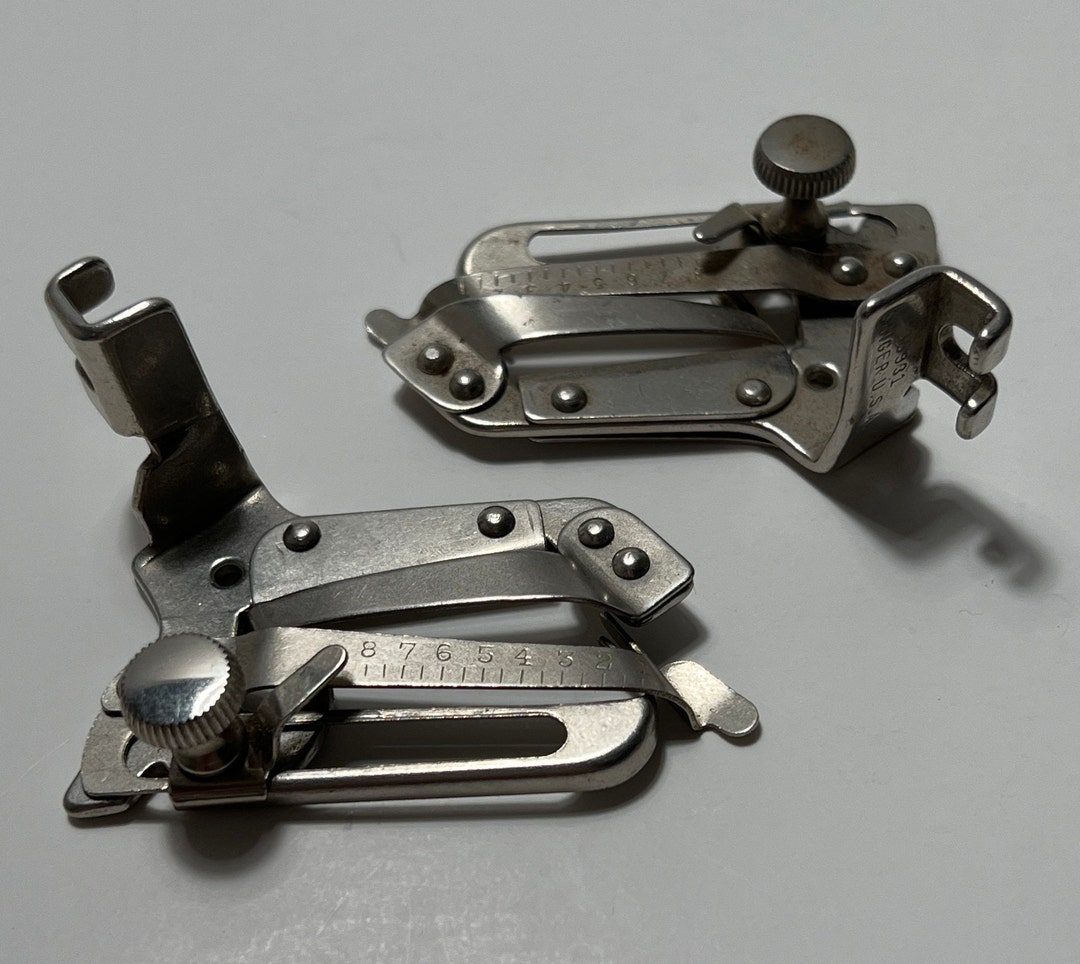 Vintage Singer 35931 Low Shank Adjustable Hemmer Attachment, SEE ...