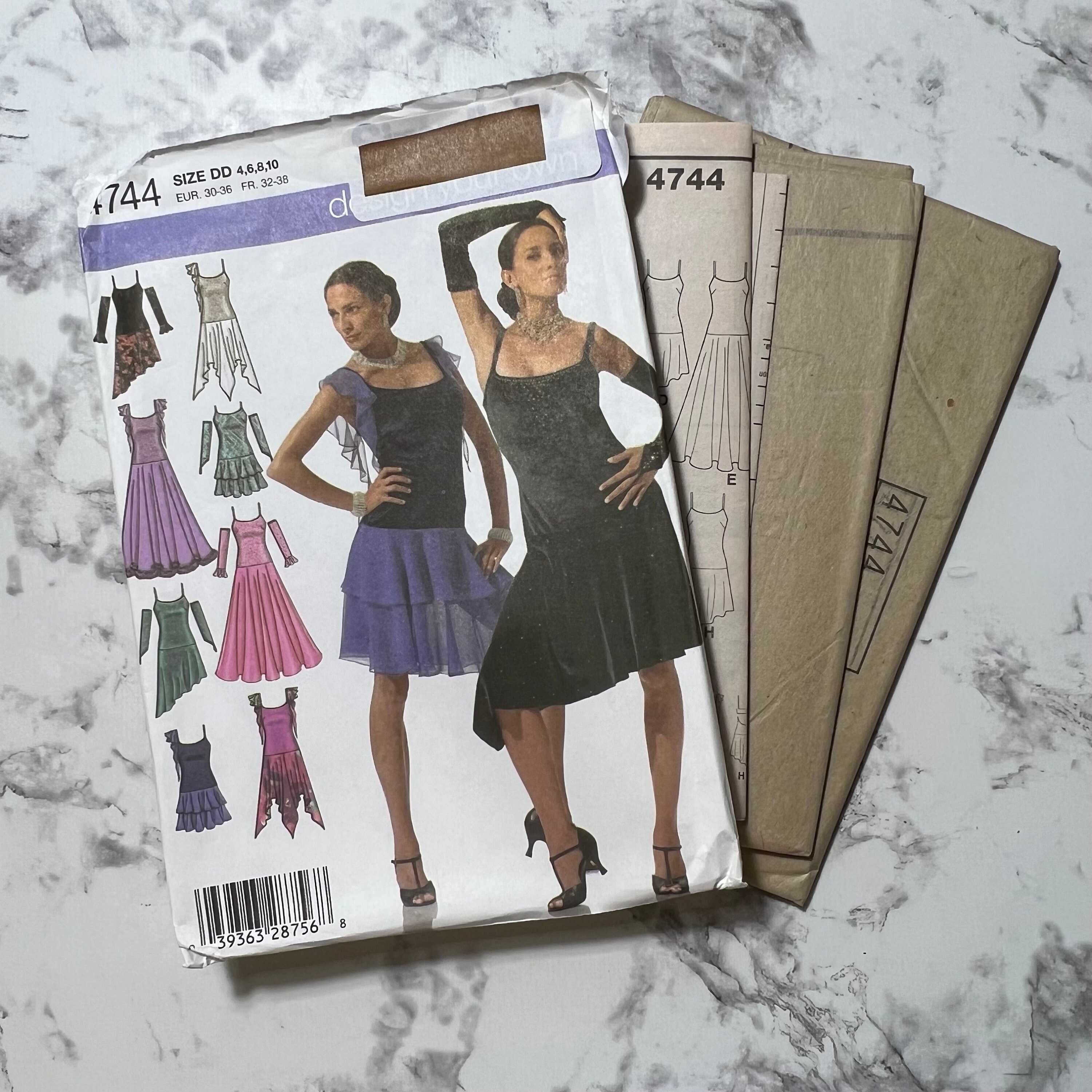Misses' Design Your Own Dress Pattern With Skirt Variations and Knit ...