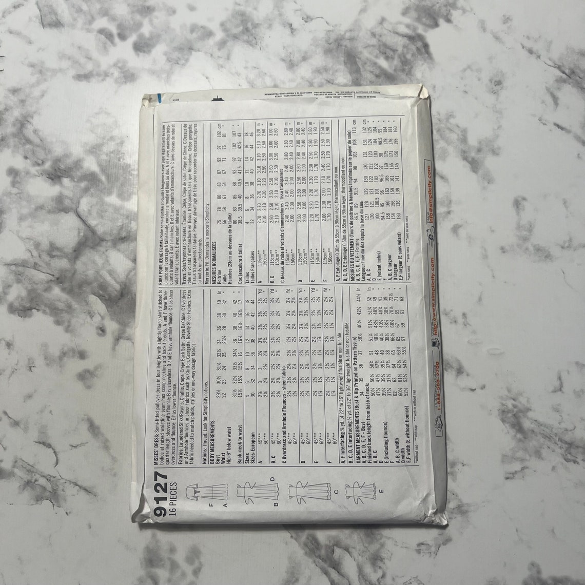 Early 2000s 6 Made Easy Misses' Dress Pattern, Easy Dress Pattern With ...