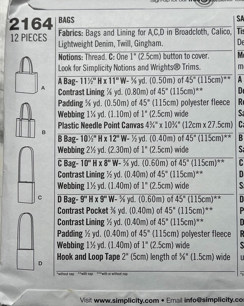 Learn to Sew Bags Pattern, Simple to Make Crossbody Purses Pattern ...
