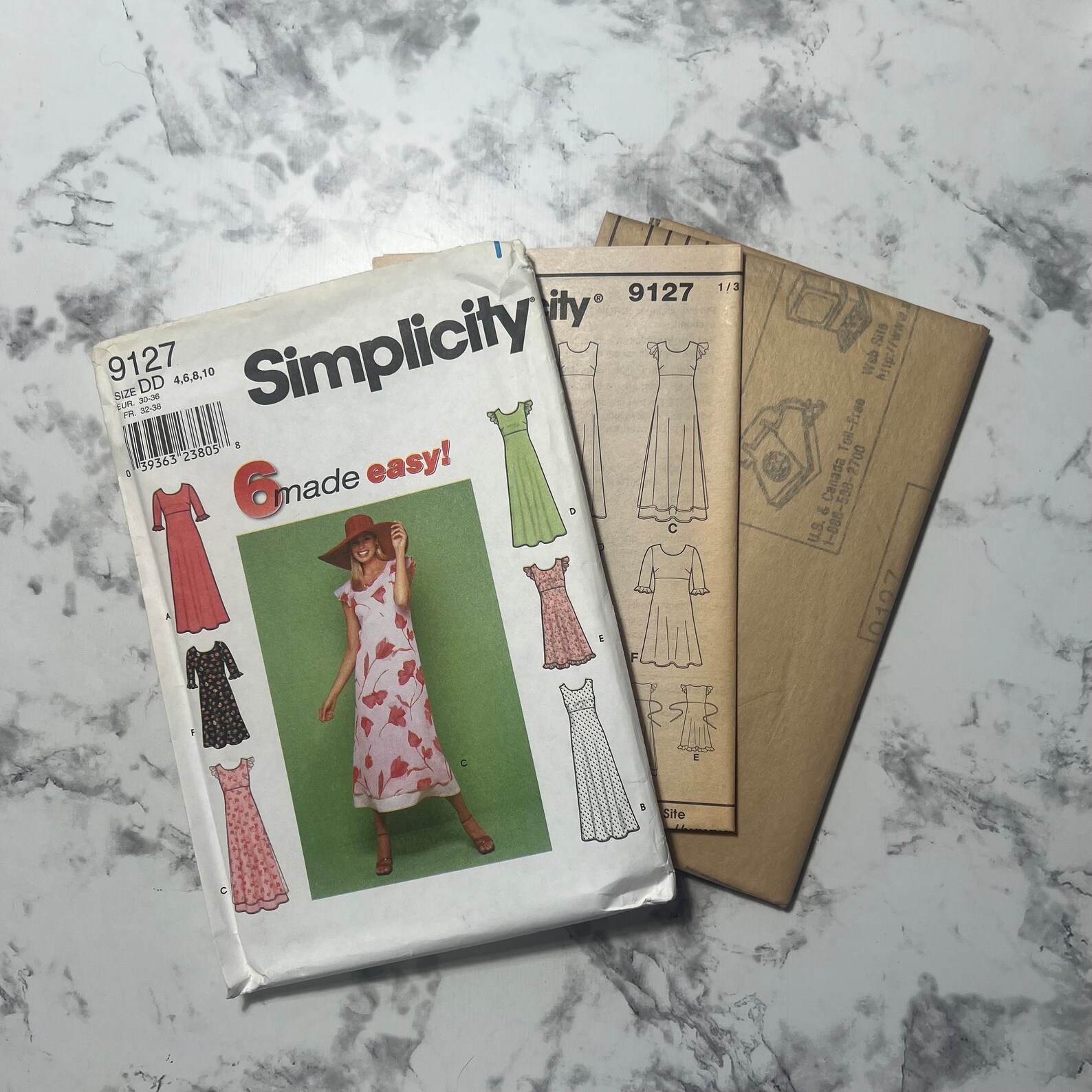 Early 2000s 6 Made Easy Misses' Dress Pattern, Easy Dress Pattern With ...