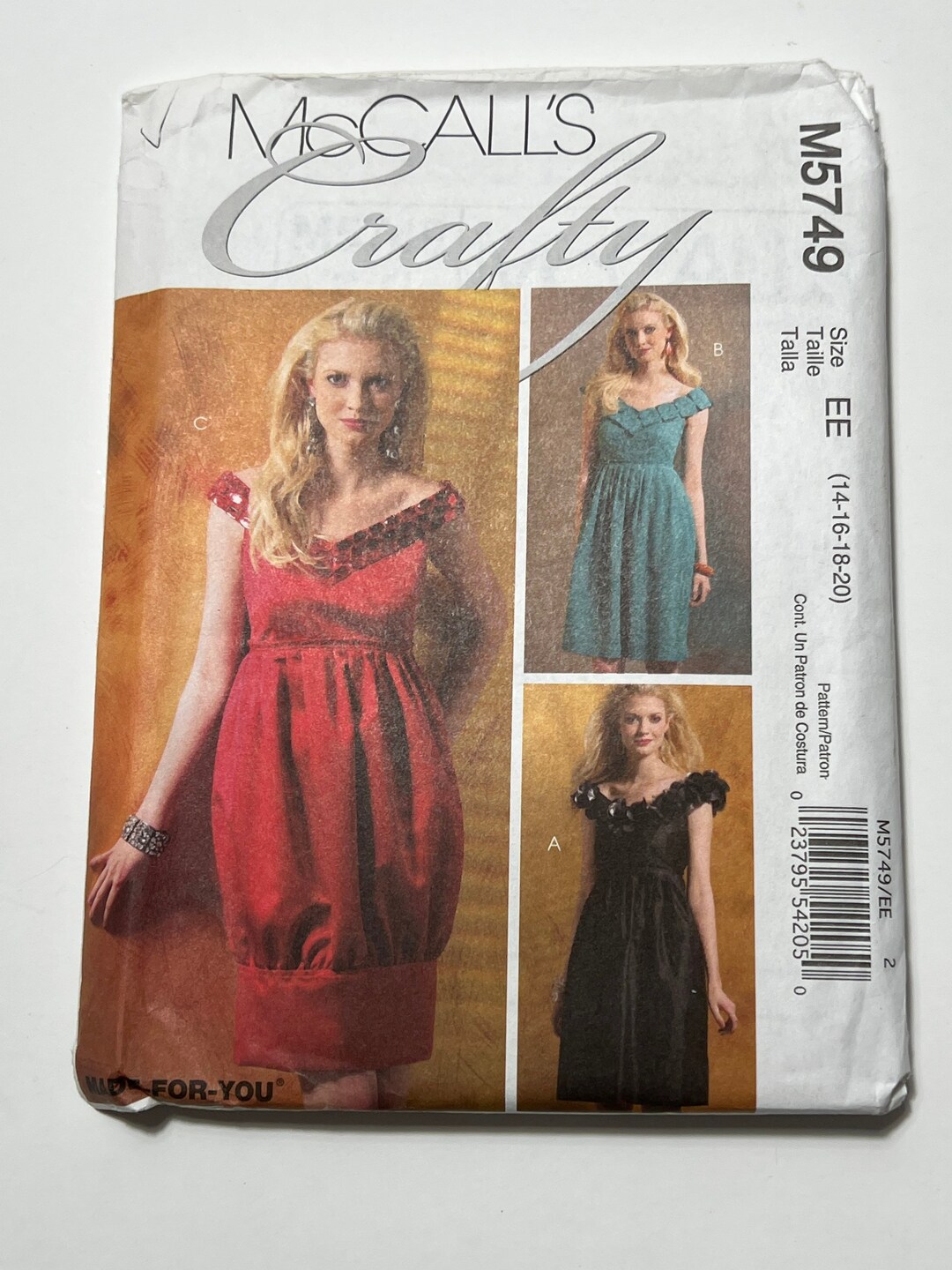 Early 2000s V Neck off the Shoulder Dress With Neck Details, Women's ...