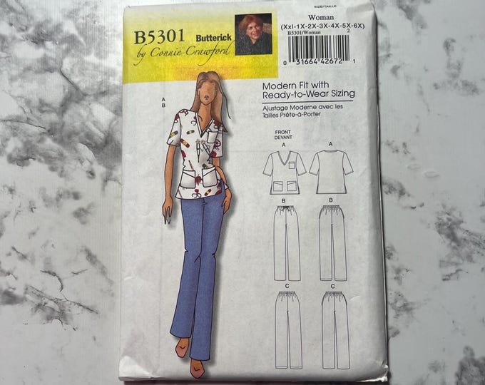 Easy Misses'/women's Top and Pants Pattern Designed by Connie Crawford ...