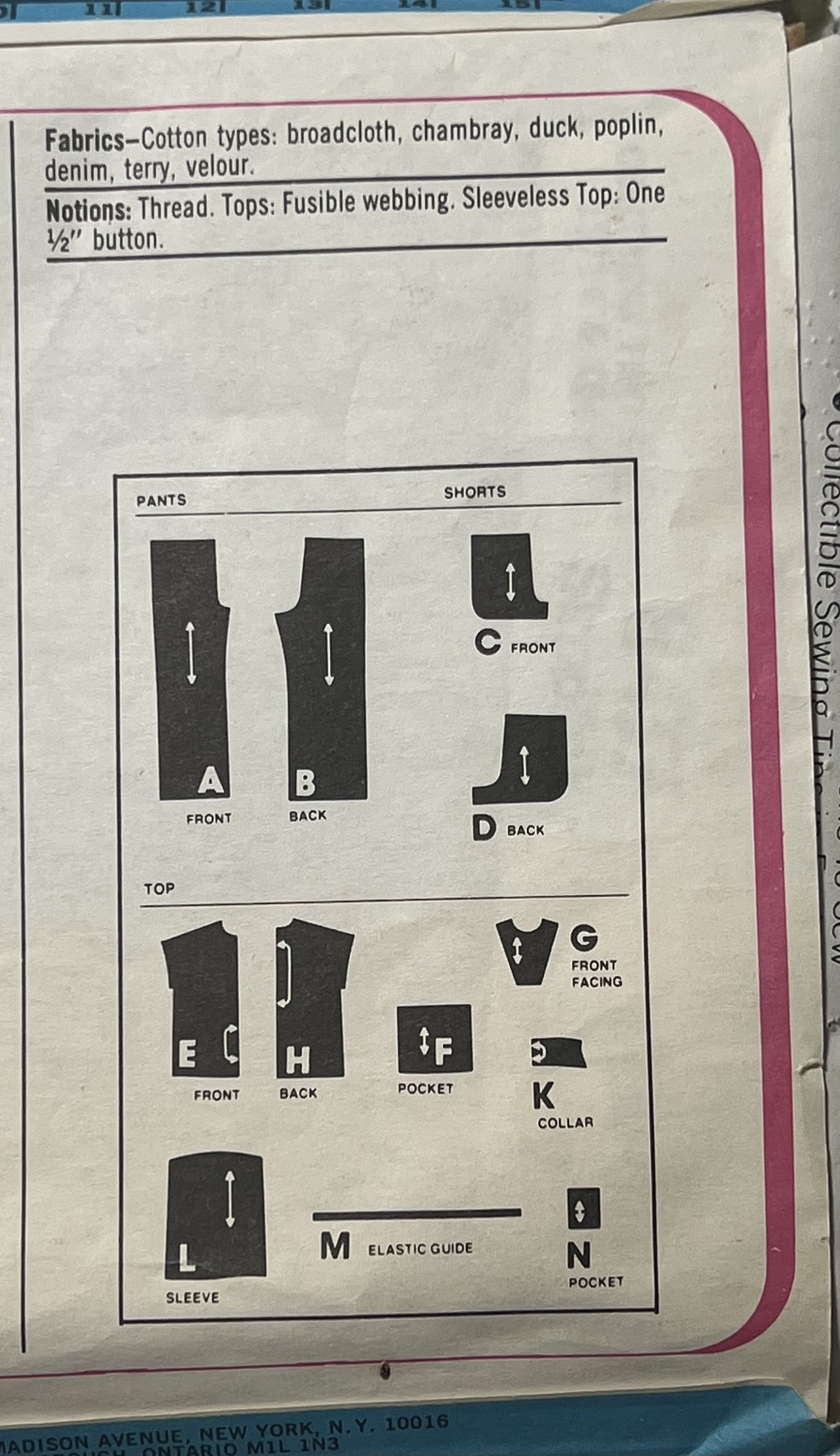 70s Young Junior/teens' Jiffy Pants, and Shorts Pattern, MISSING PIECES ...