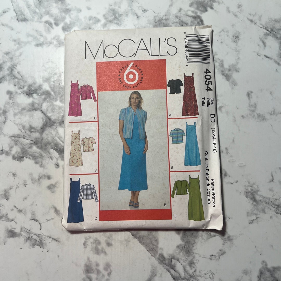 Early 2000s 6 Great Looks, 1 Easy Pattern, Misses'/miss Petite Unlined ...