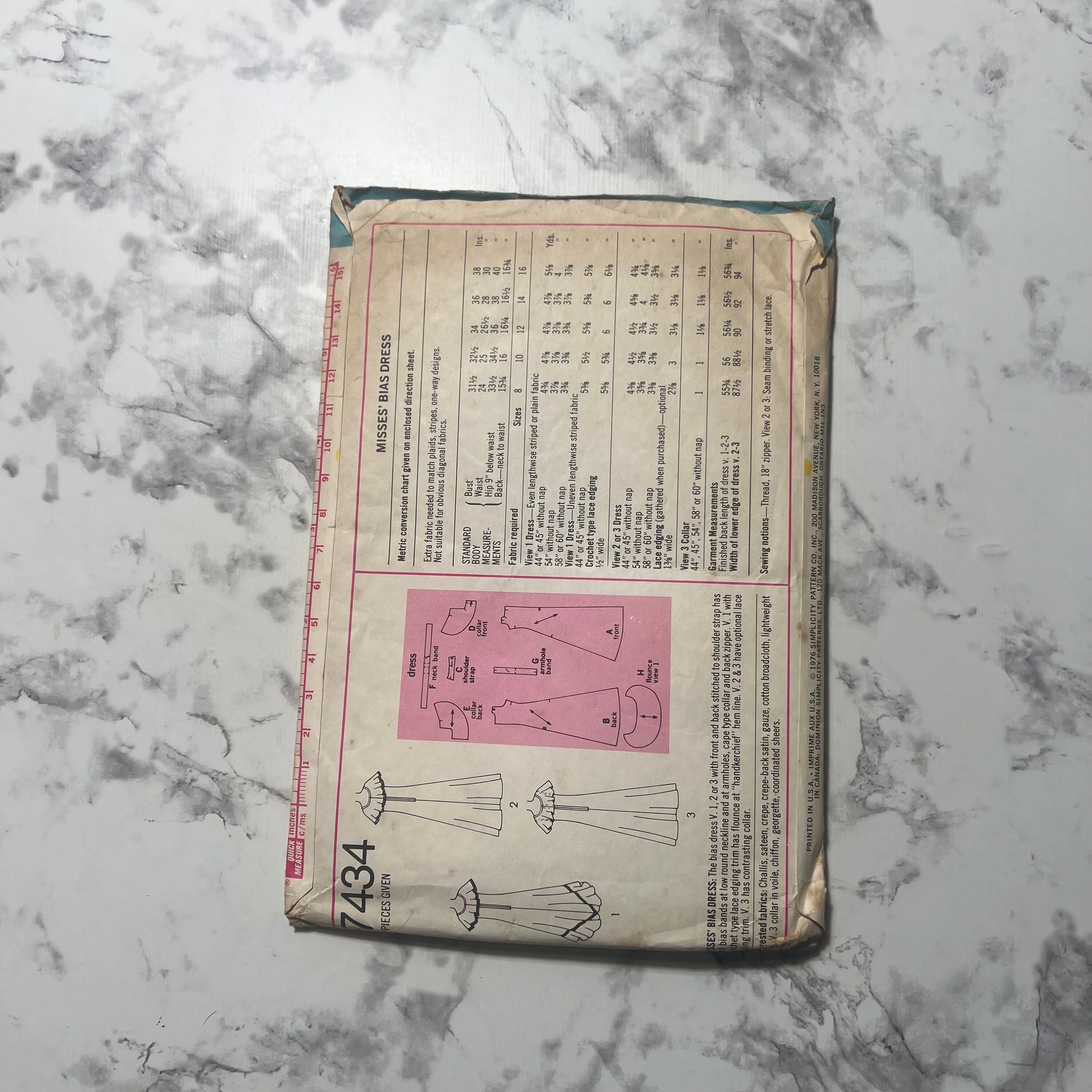 70s Misses' Bias Dress Pattern, Short Sleeve Maxi Length Dress Pattern ...