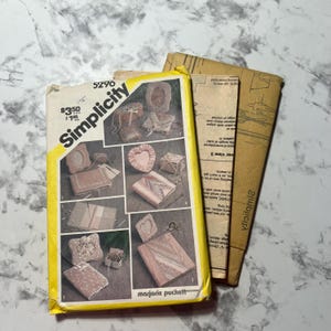 80s Marjorie Puckett Desk and Dresser Accessories Pattern, Fabric ...