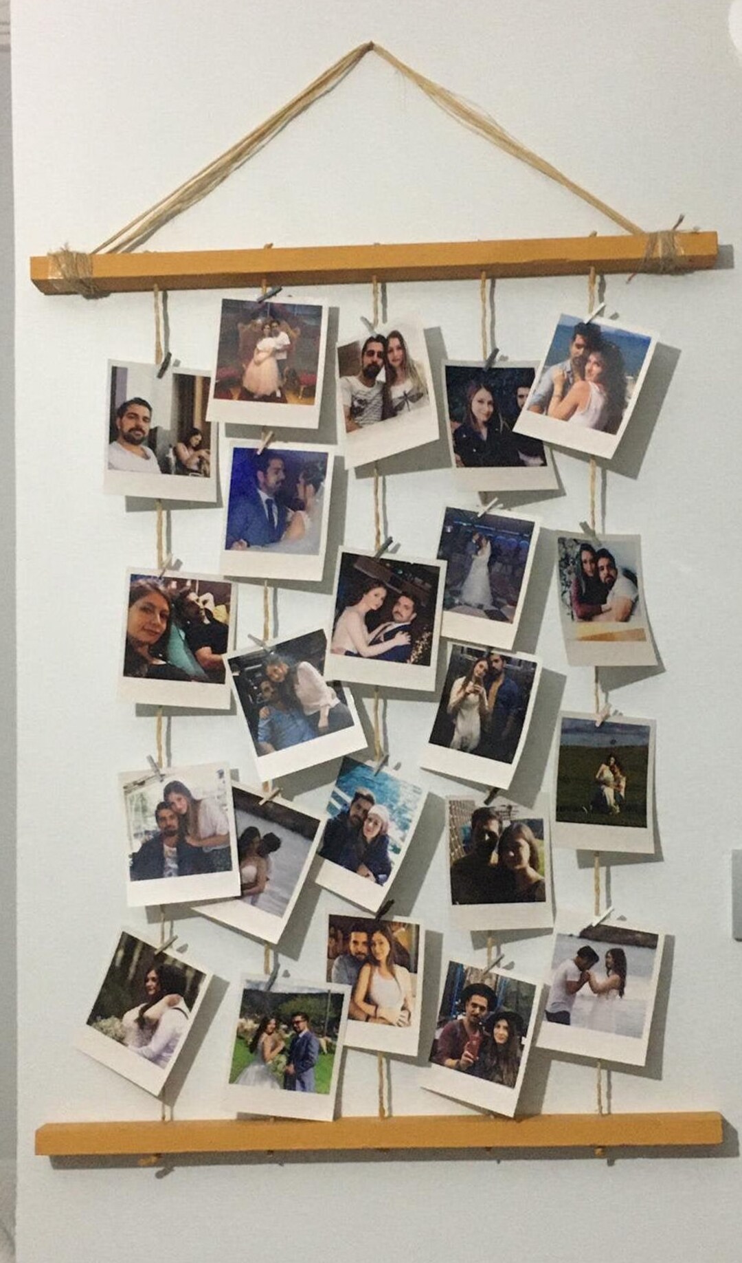 Handmade Wooden Jute String Photo Frame - Etsy