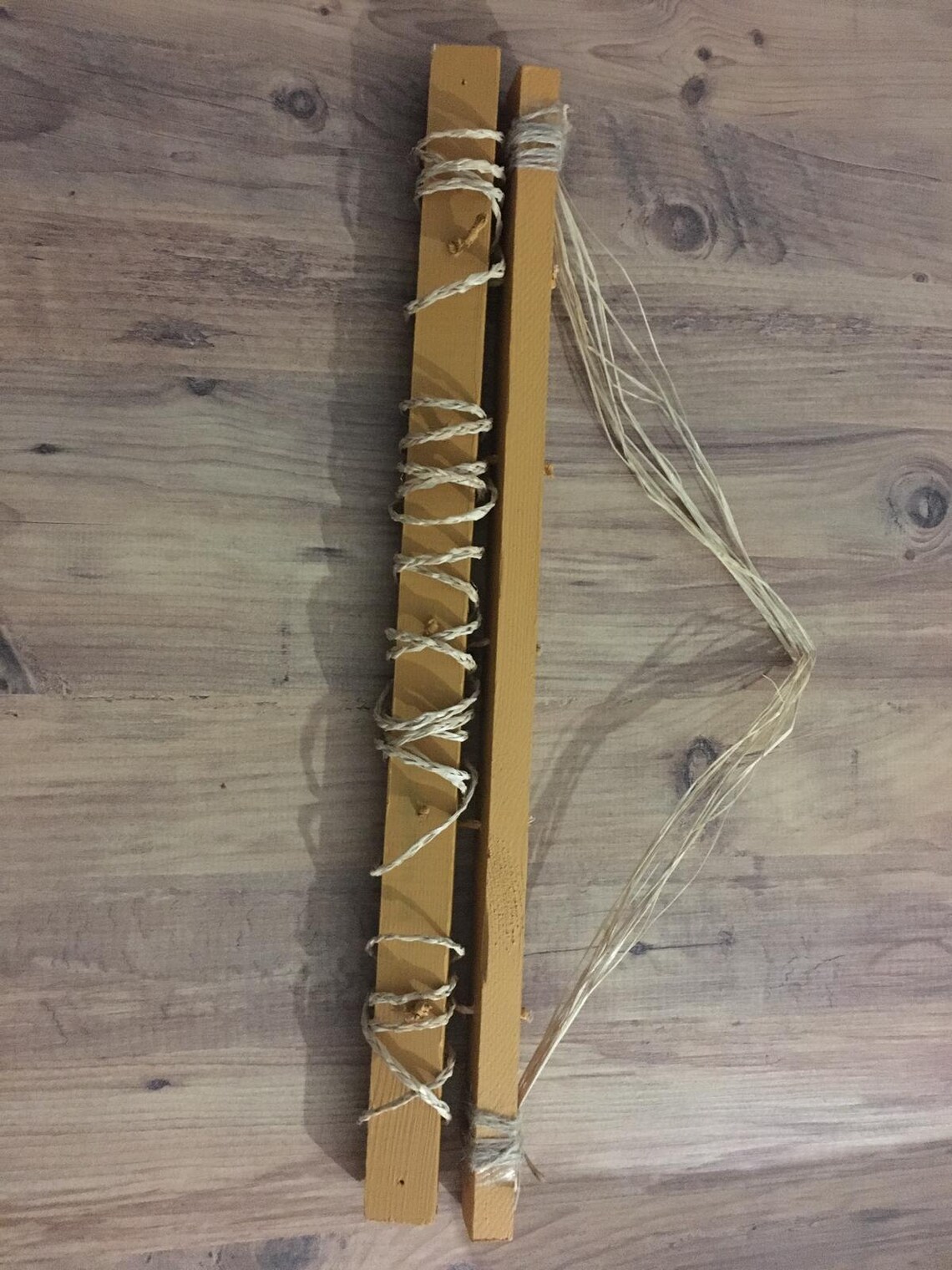 Handmade Wooden Jute String Photo Frame - Etsy