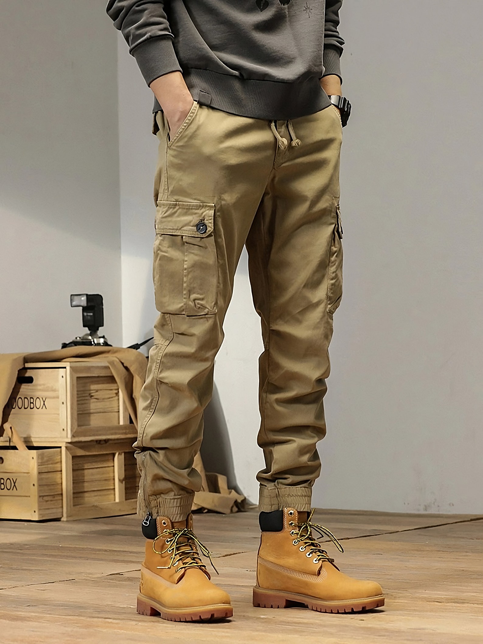 New Multi-pockets Spring Summer Cargo Pants Men Streetwear - Etsy