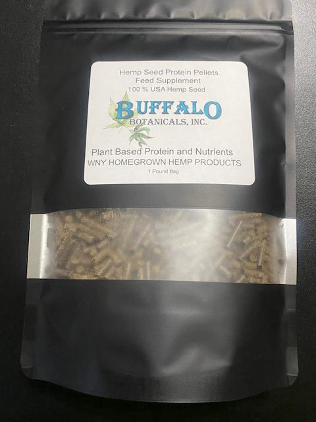 Hemp Seed Protein Pellets 16oz Bag by Buffalo Botanicals Inc - Etsy