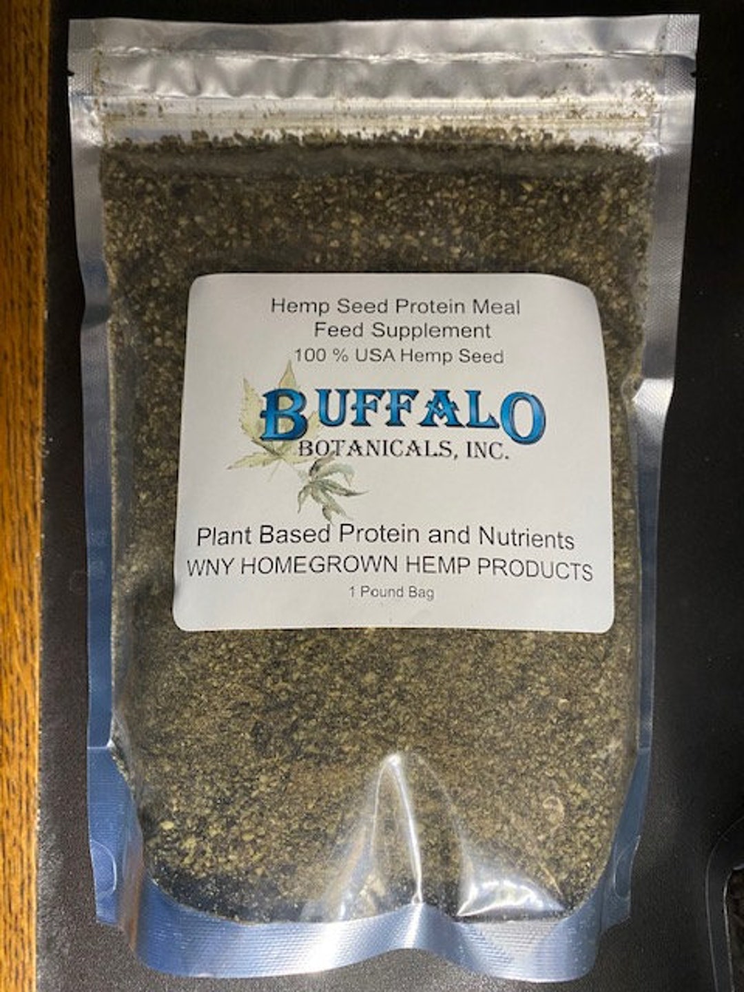 Hemp Seed Feed Meal 16oz Bag by Buffalo Botanicals Inc - Etsy