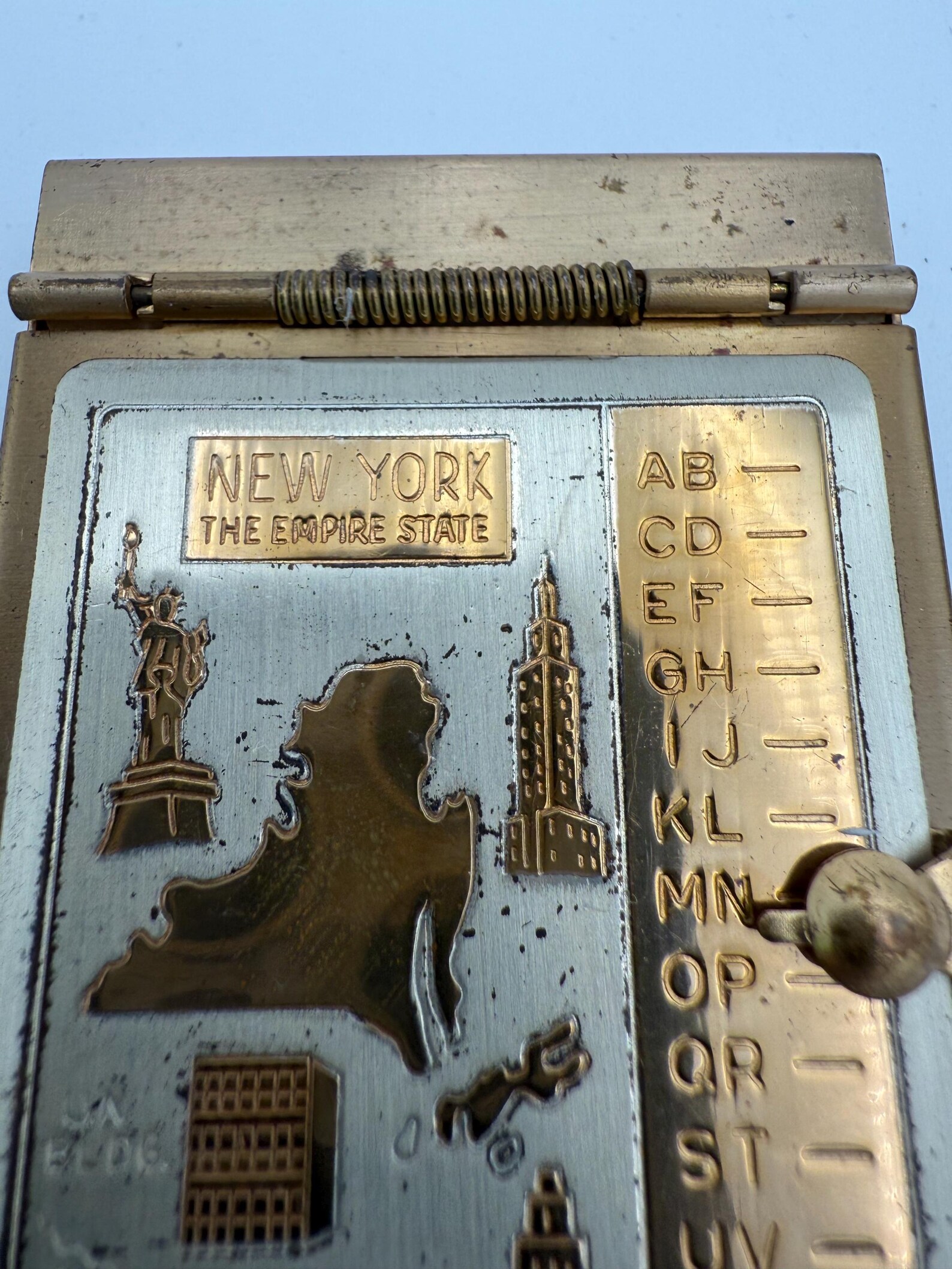 Vintage New York Souvenir Pop up Address Book - Etsy