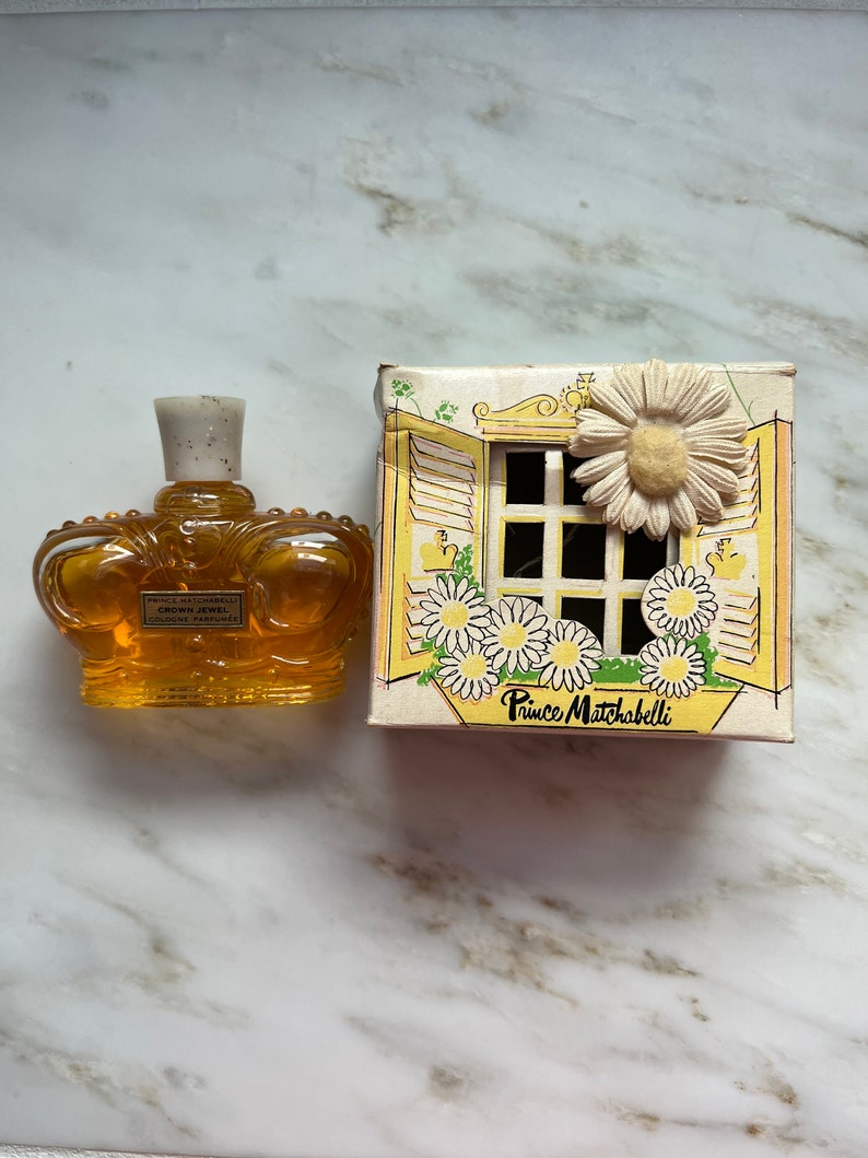 Vintage Prince Matchabelli Crown Jewel Cologne Perfume 2oz in Floral ...