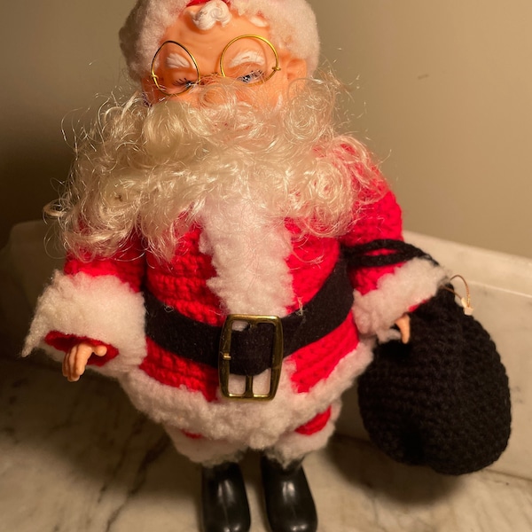 Vintage Santa Doll - Etsy