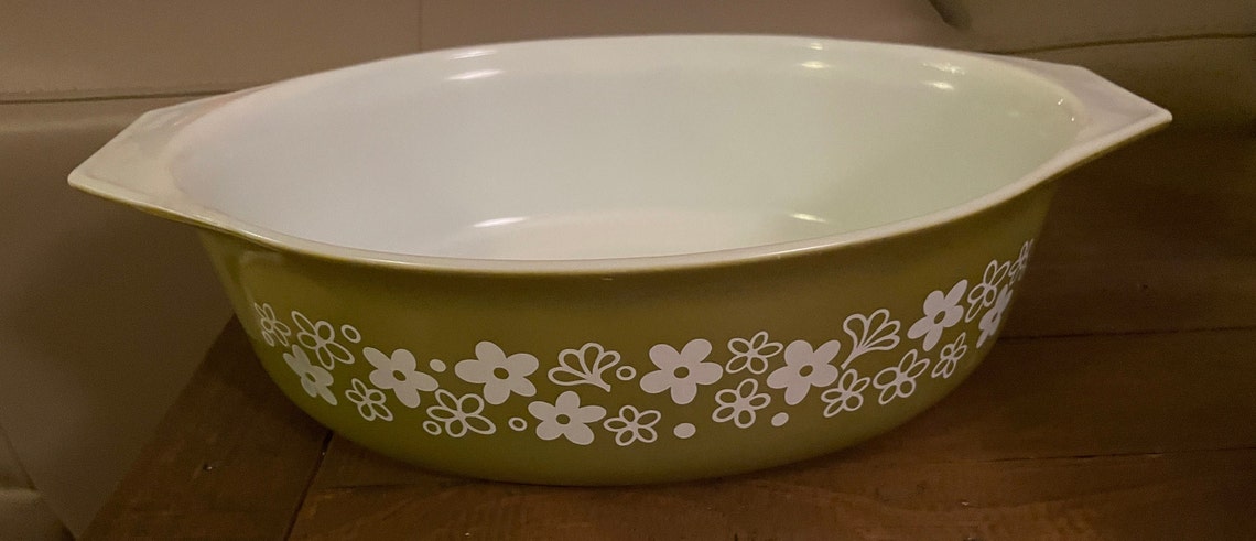 Vintage Pair Pyrex Crazy Daisy Spring Blossom Butter 2.5 Quart - Etsy