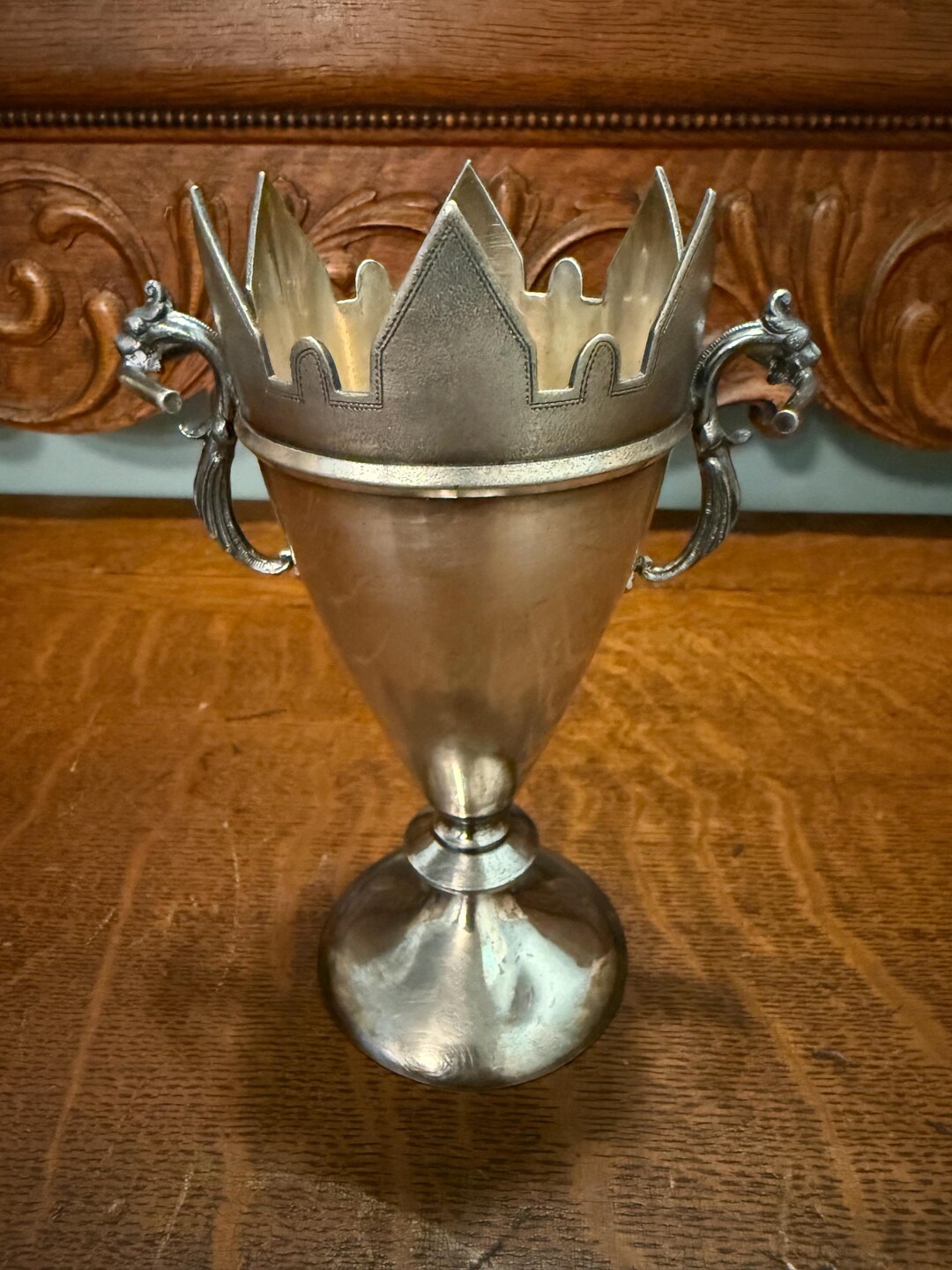 Antique Meriden # 1389 Silver-plated Trophy Cup, Possibly a "loving Cup ...