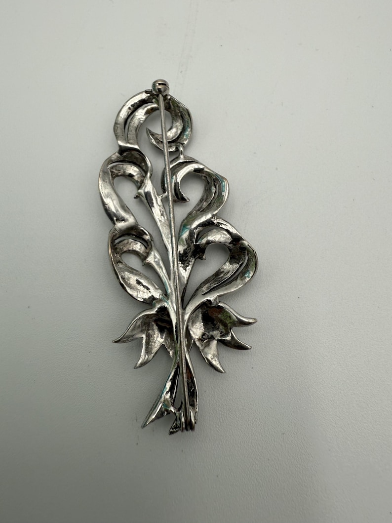 Vintage West Germany Sterling Silver Marcasite Broochvintage - Etsy
