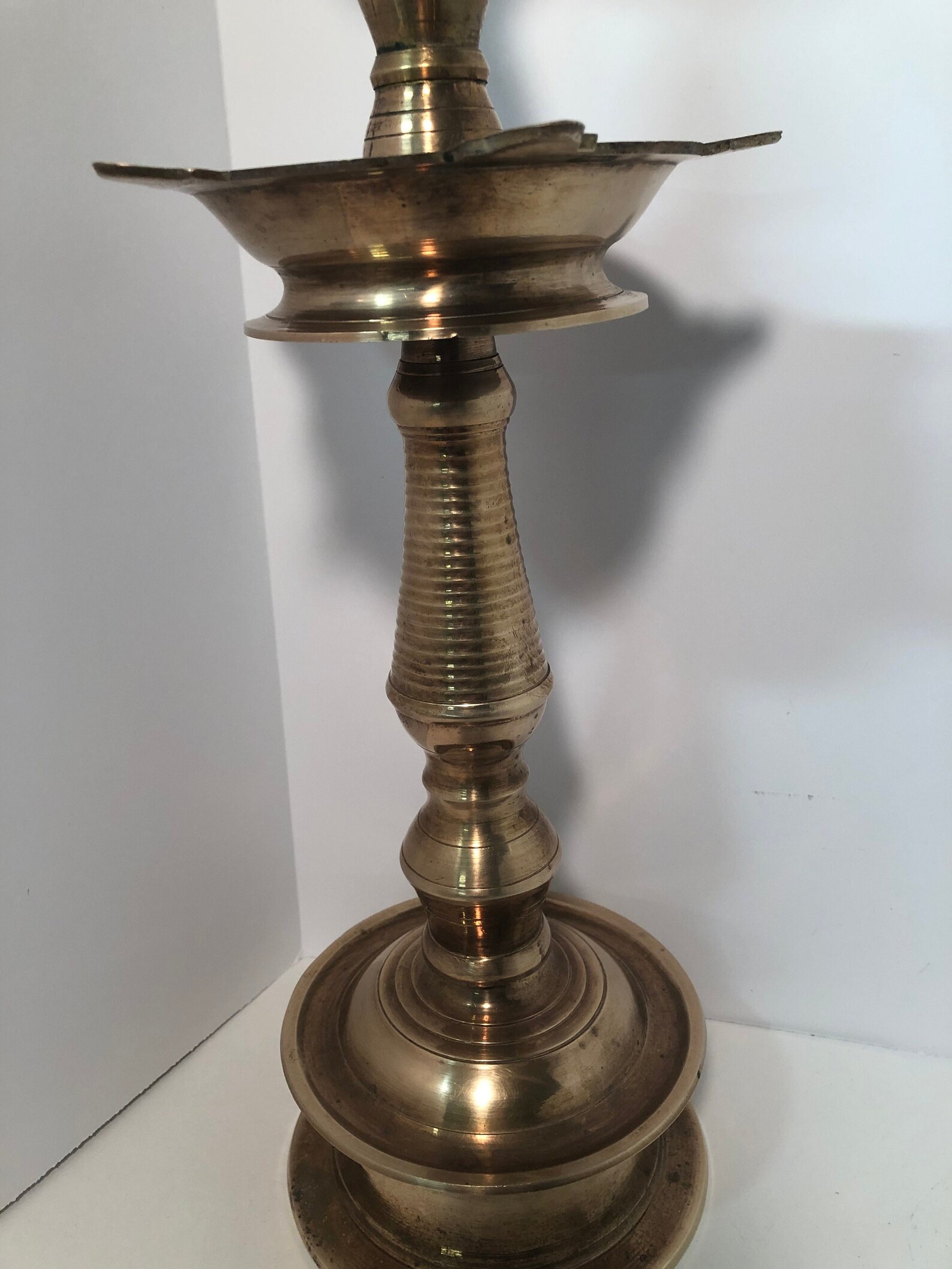 Vintage Brass Diya Bird Diwali Oil Lamp Stand - Etsy