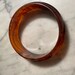 Marbled Caramel Colored Faux Tortoise Shell Carved Bakelite Bangle - Etsy