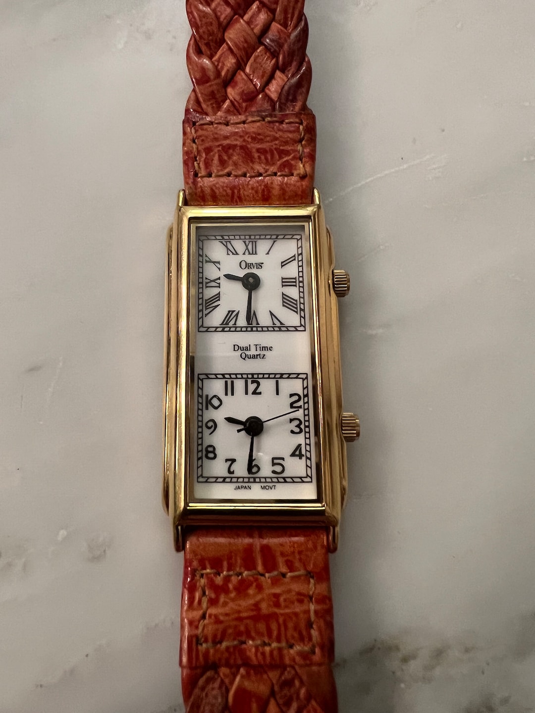 Vintage Orvis Dual Tone Double Face Watch With Box - Etsy