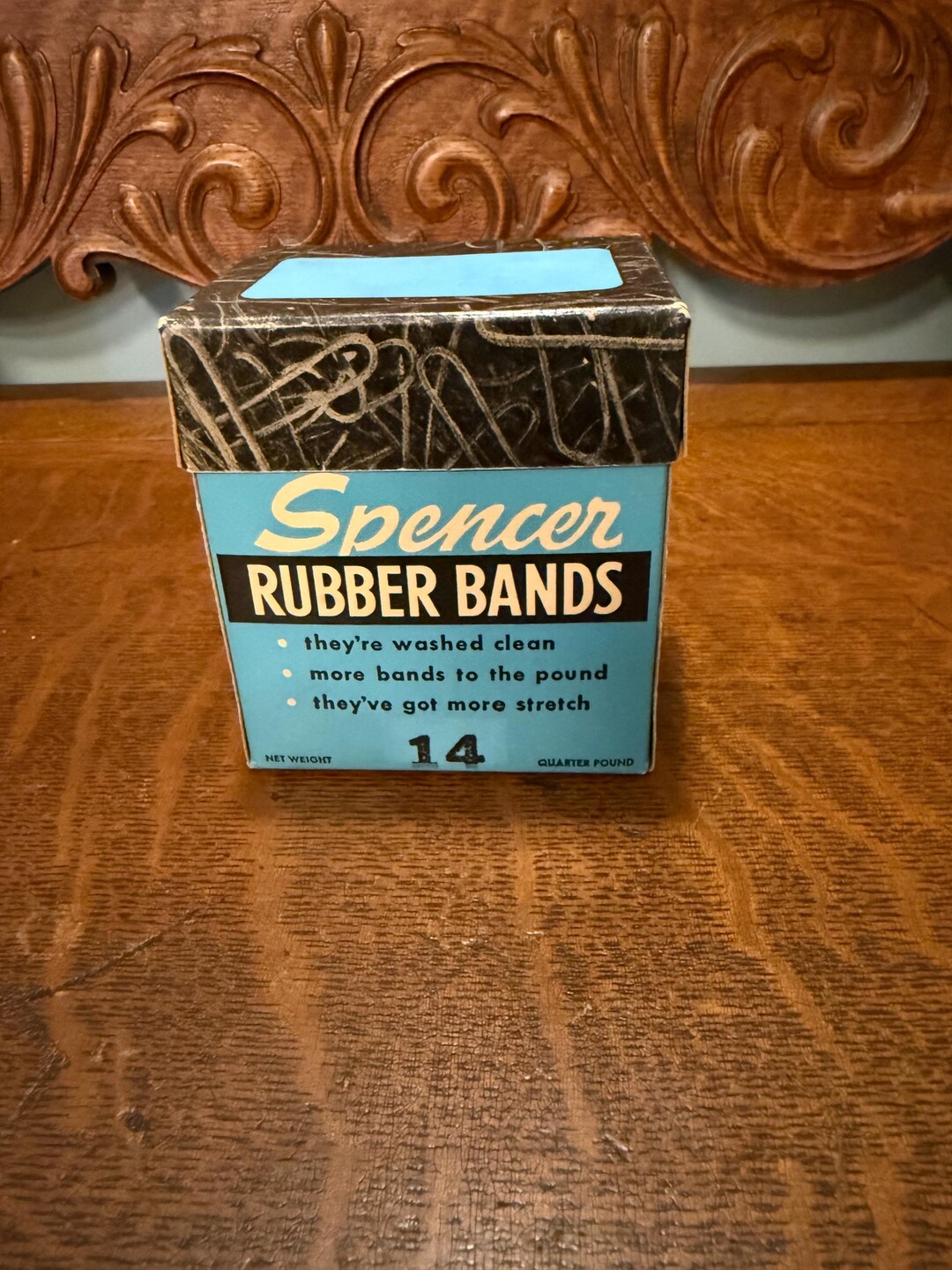 Vintage Spencer Rubber Bands Box, Full 1/4 Lb, Manchester CT - Etsy