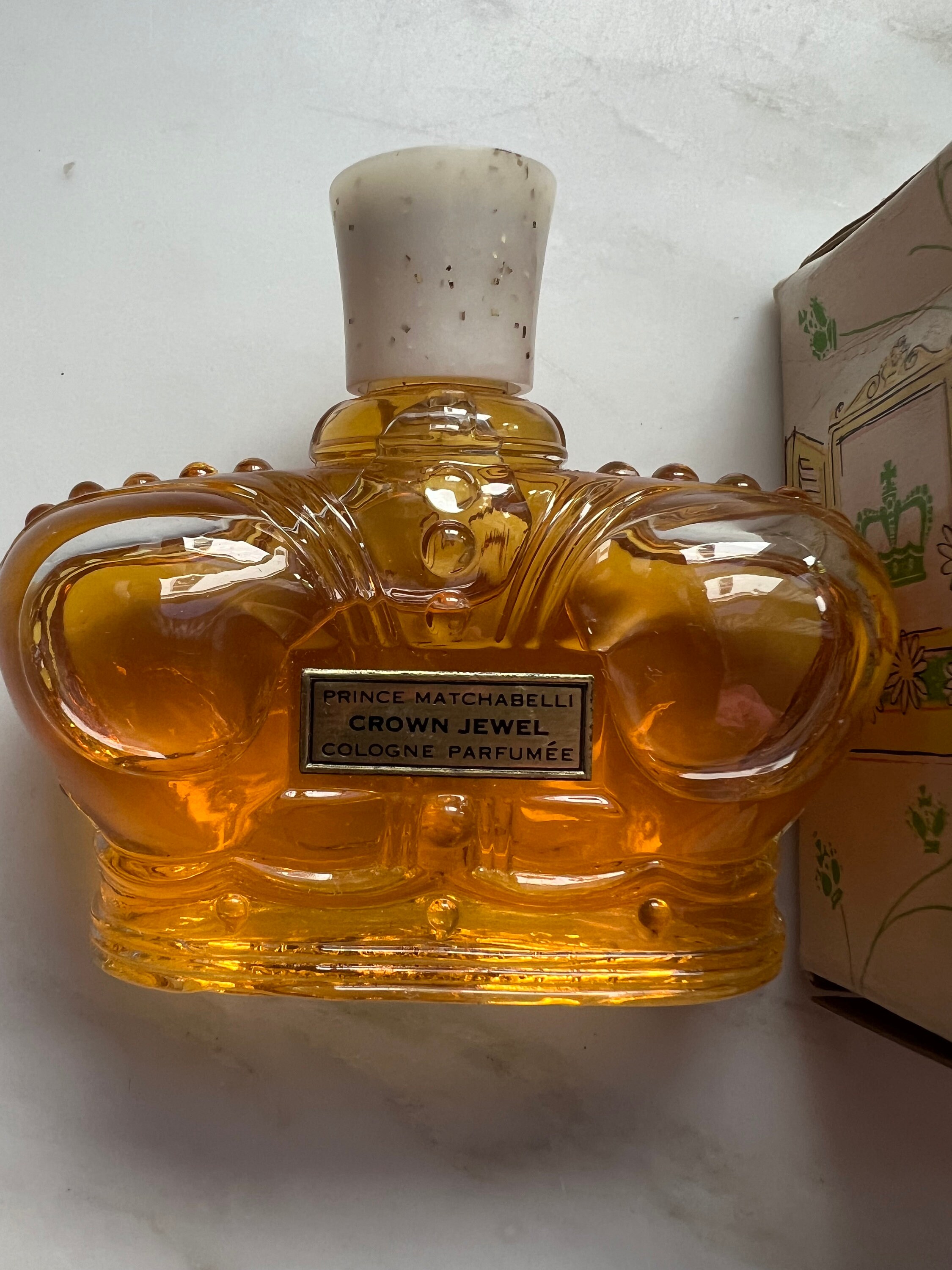 Vintage Prince Matchabelli Crown Jewel Cologne Perfume 2oz in - Etsy
