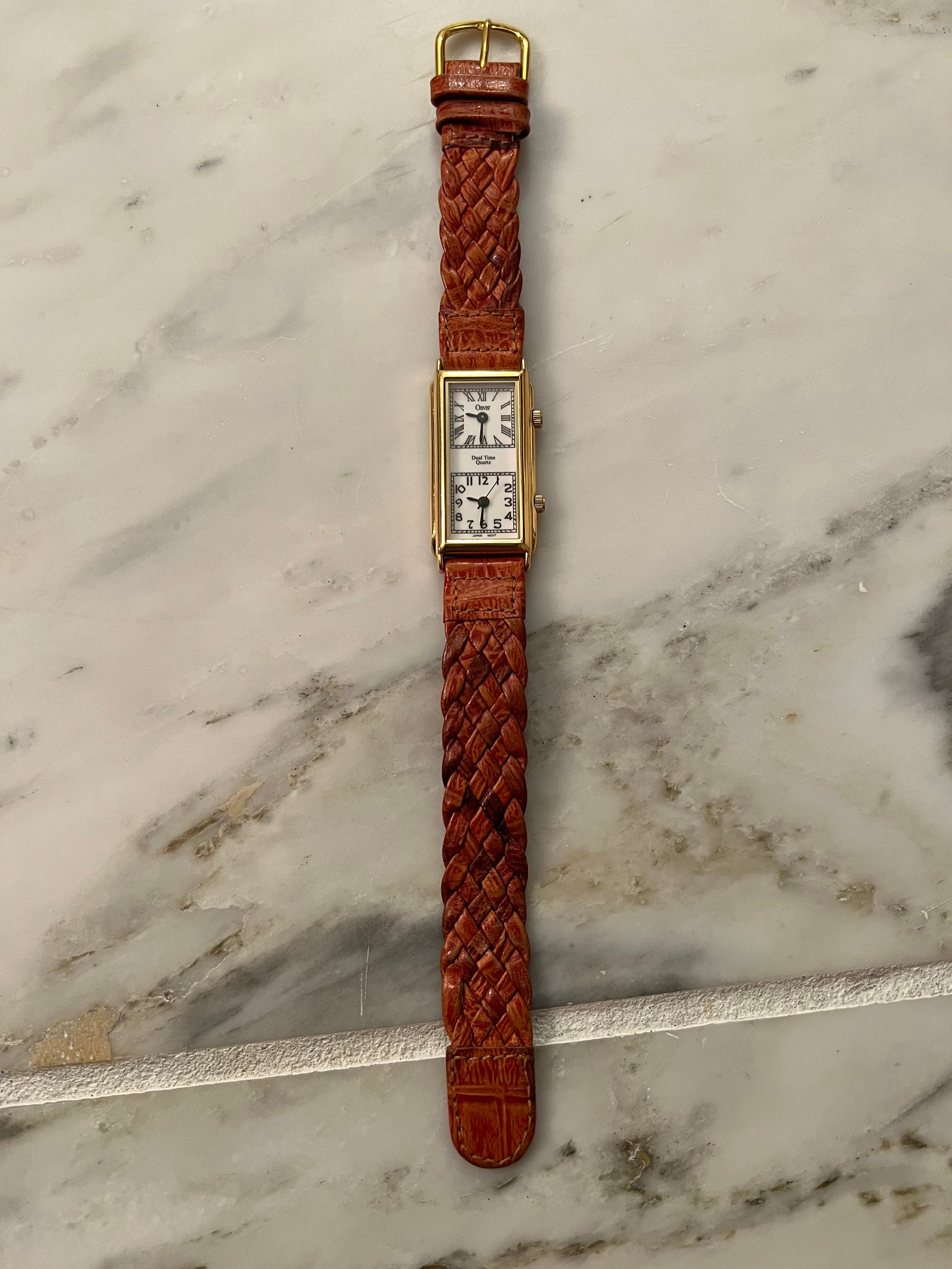 Vintage Orvis Dual Tone Double Face Watch With Box - Etsy