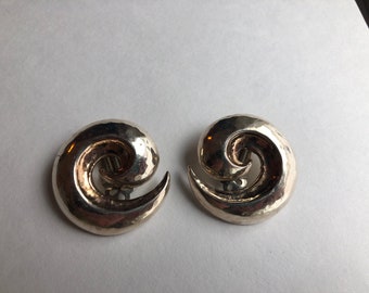 Designer Brian Bergner Stunning 1980's Sterling Silver & Cabochon ...