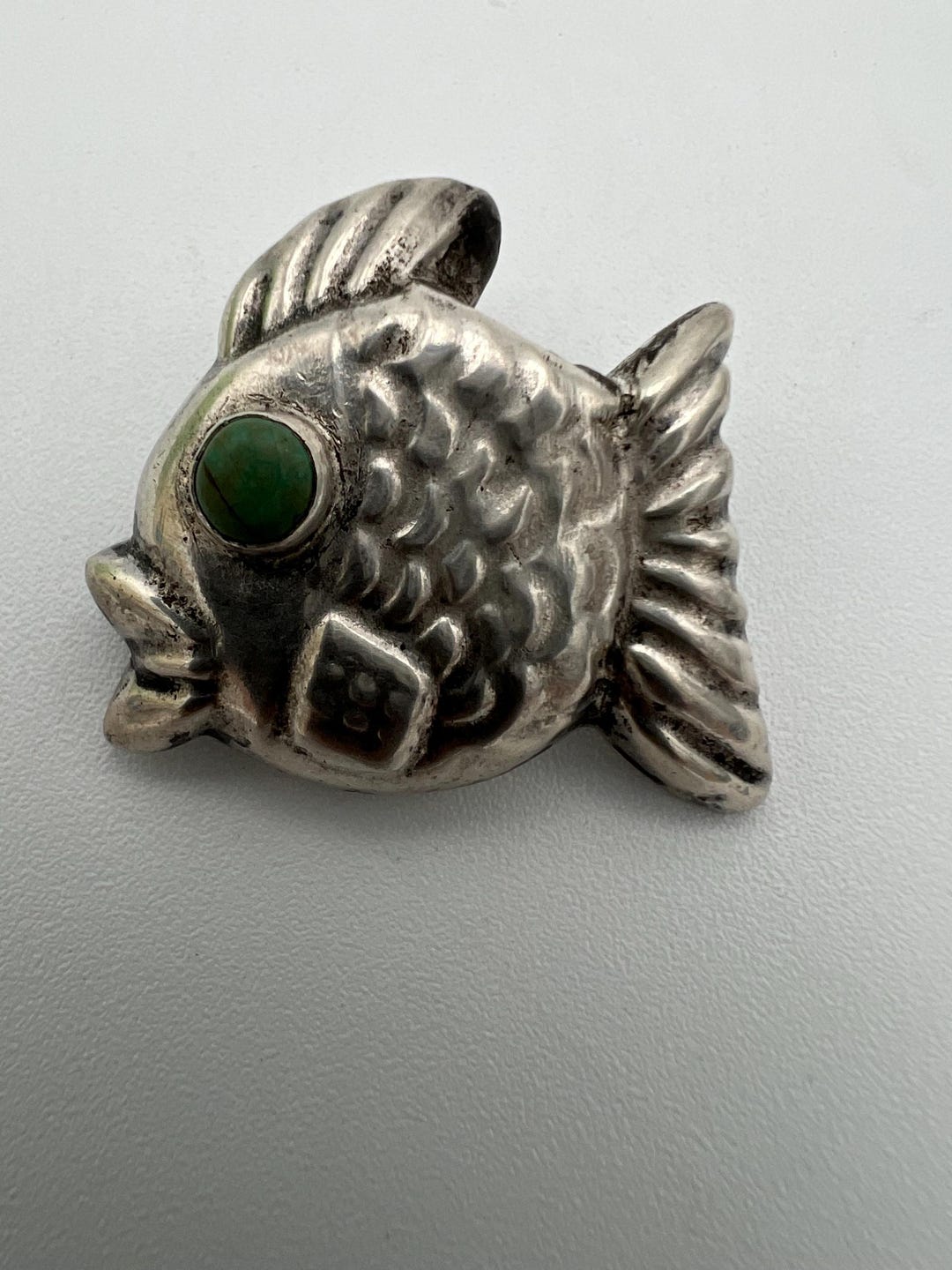 Vintage Barrera Sterling Silver Fish Brooch Made in Mexico - Etsy
