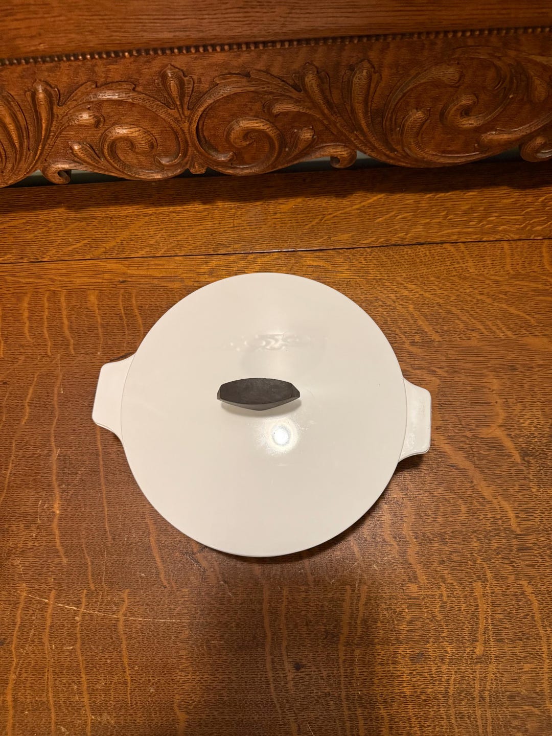 Vintage MCM White Corning Ware Buffet Server 7.25" Casserole W Lid ...