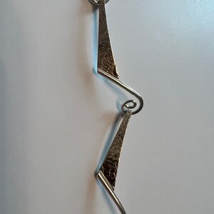 Ed Levin Sterling and 14k Gold Textured Modernist Link Bracelet - Etsy
