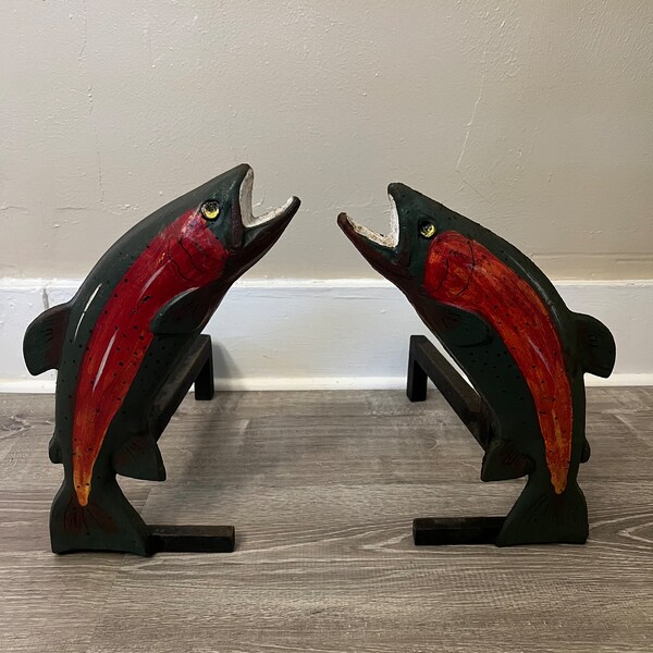 Antique Andirons - Etsy