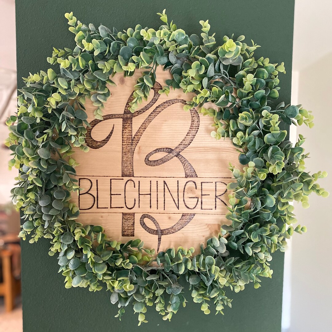 Wood Burned Name Sign - Etsy