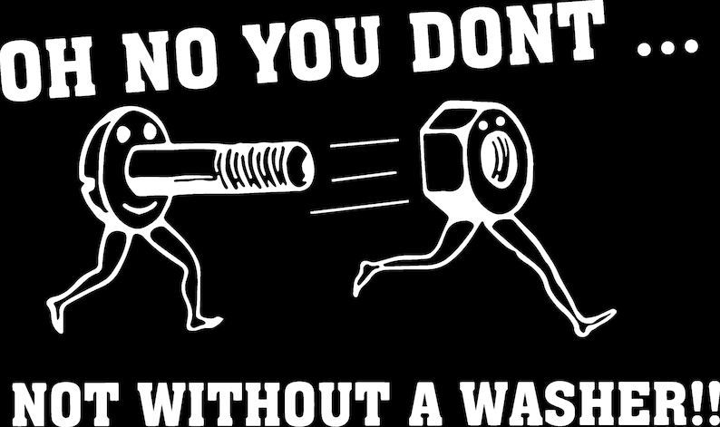 Not Without, Blue Collar Funny, Construction Comedy Bolts and Nuts ...