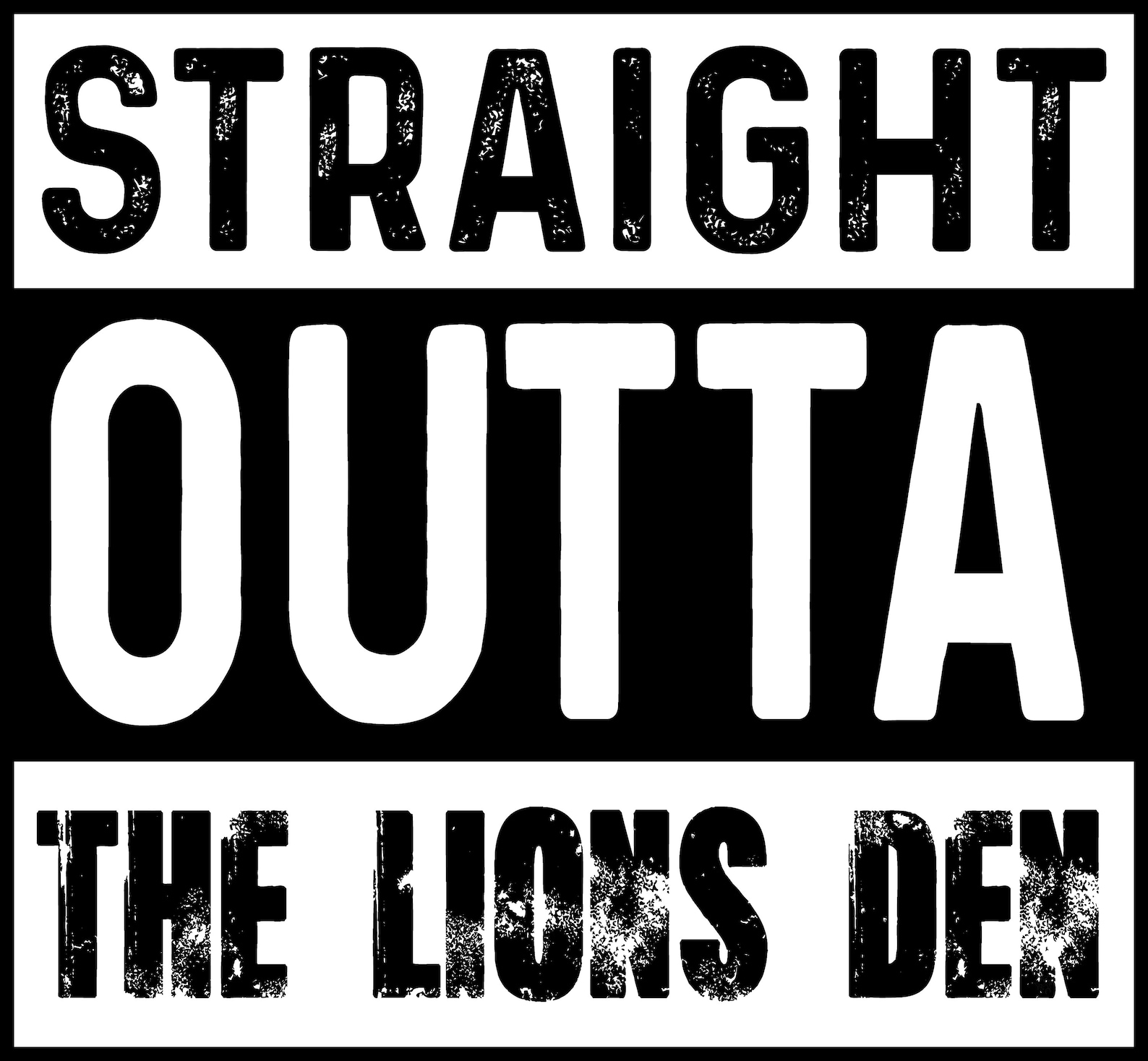 Straight Outta the Lions Den, Michigan, Lions, Detroit Football ...