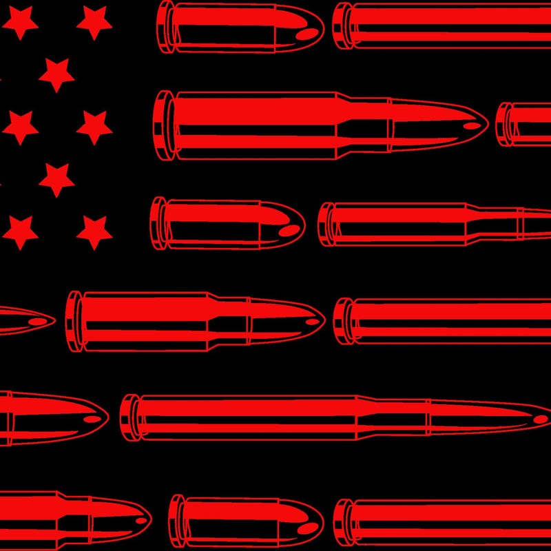 Bullet American Flag - Etsy