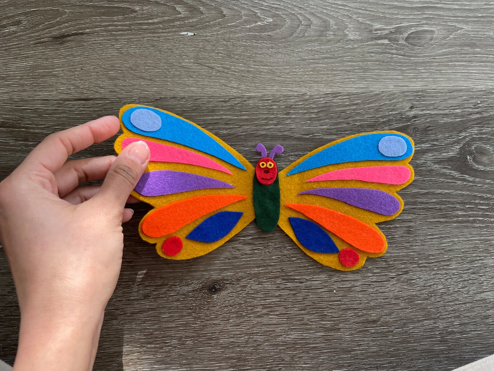 The Very Hungry Caterpillar Felt Board Story - Etsy