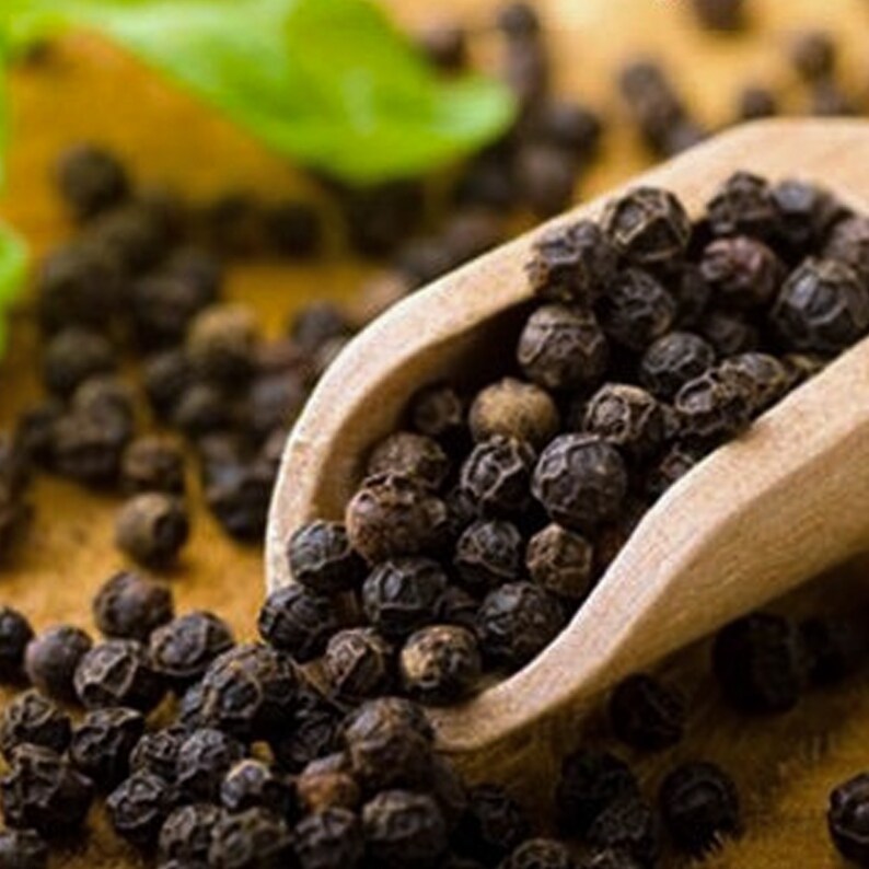 100% Organic Ceylon Black Pepper - High Quality Pure Natural Black ...