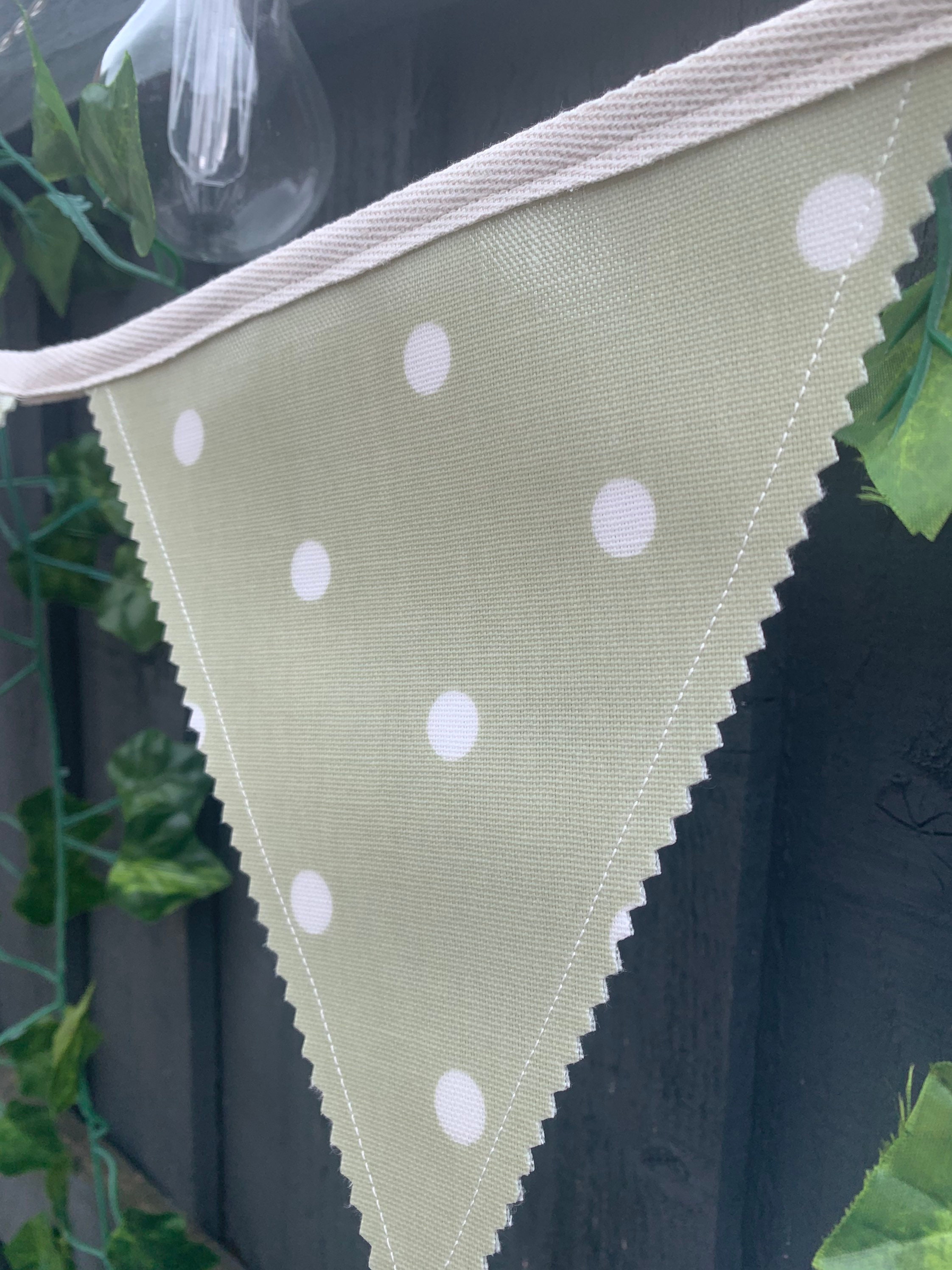 Outdoor bunting garden bunting showerproof bunting | Etsy