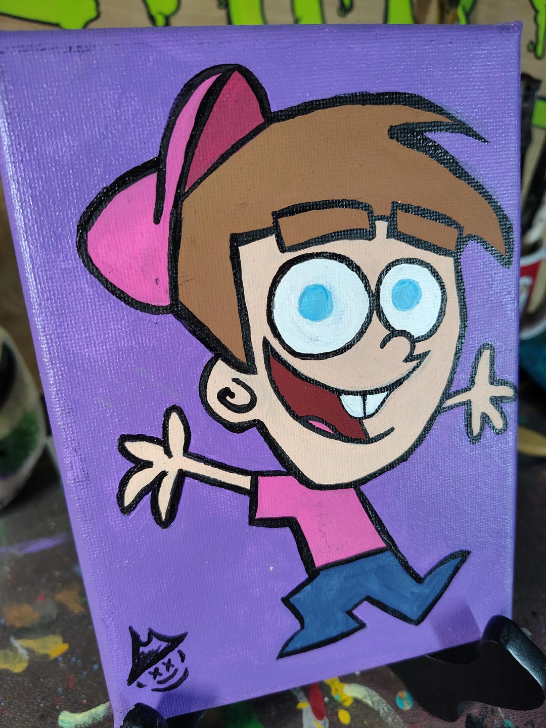 Timmy Turner. Original Painting - Etsy