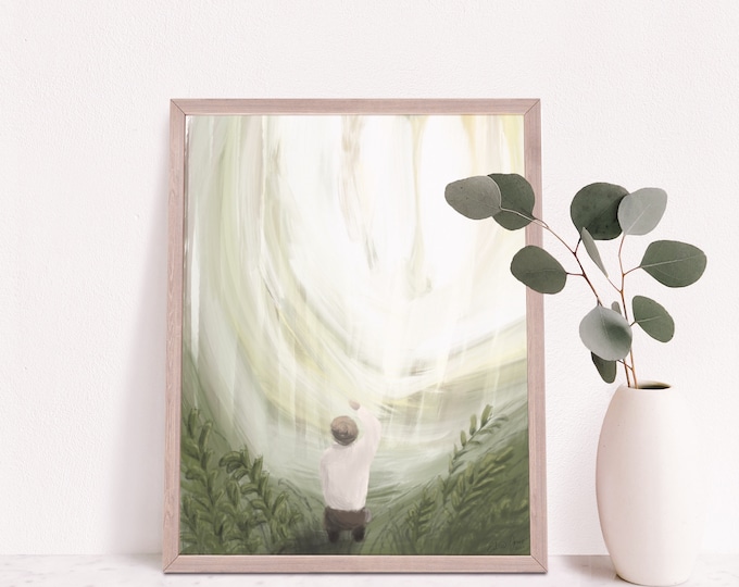 The First Vision Digital Art | LDS Wall Art | Joseph Smith Artwork - Etsy