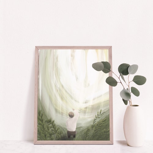 Joseph Smith First Vision Sacred Grove LDS Digital Art - Etsy