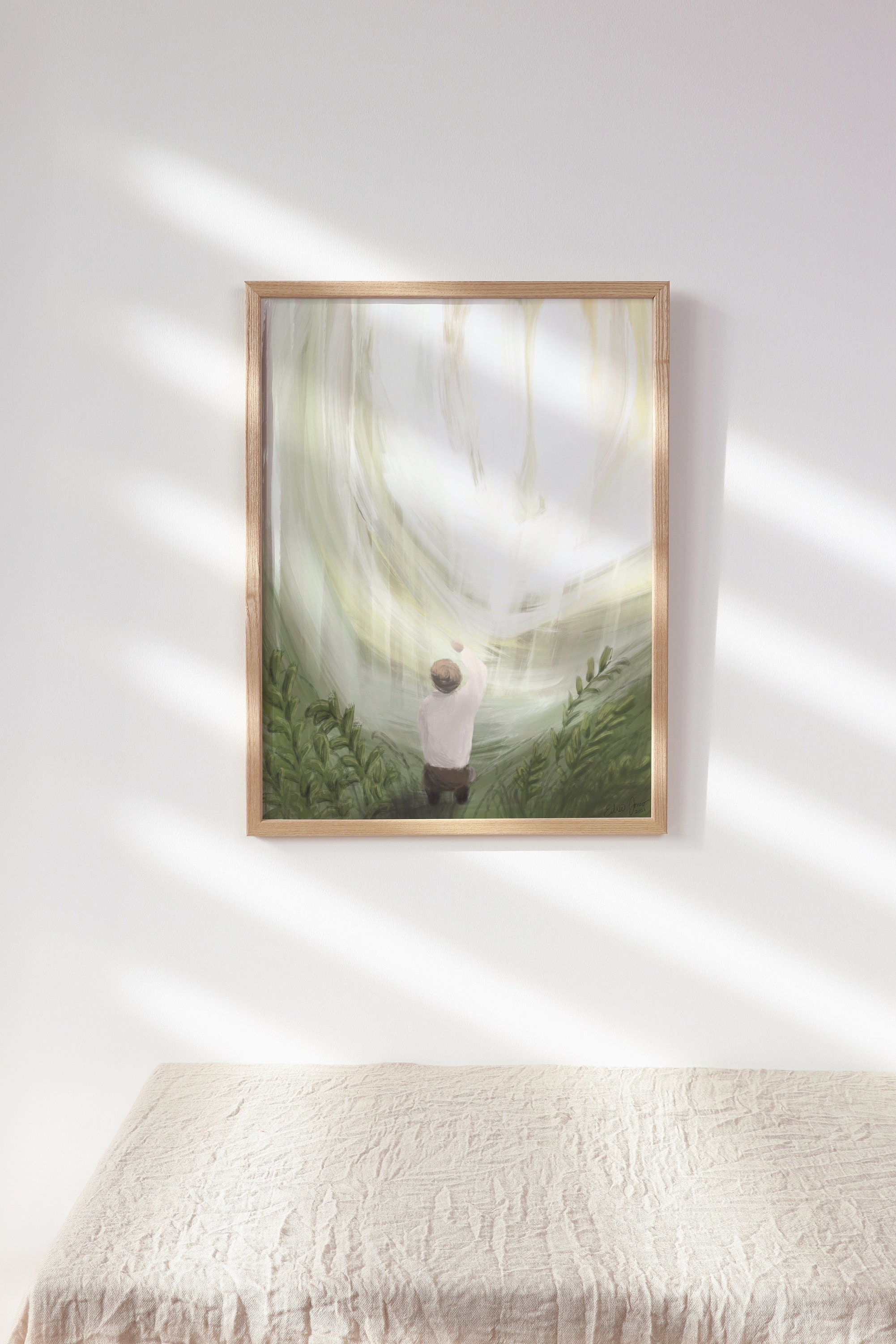 The First Vision Digital Art LDS Wall Art Joseph Smith | Etsy Canada